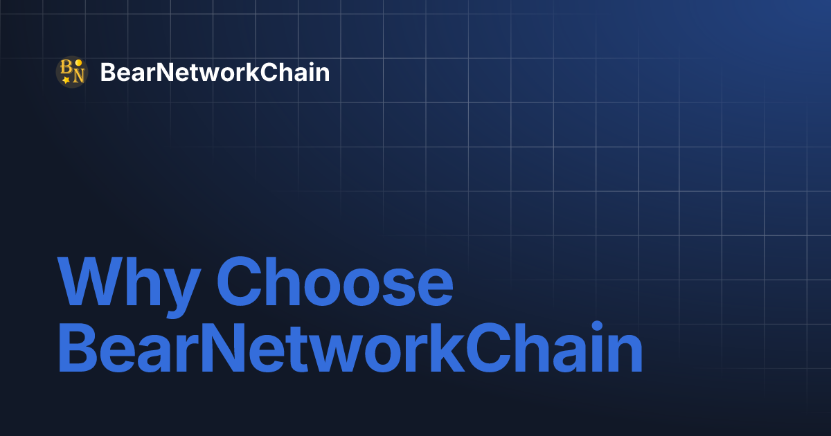 Why Choose BearNetworkChain | BearNetworkChain